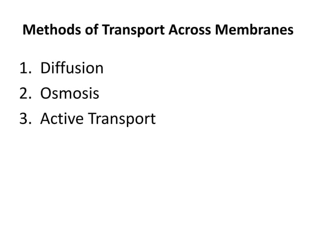 Chap3 movement of substances | PPT