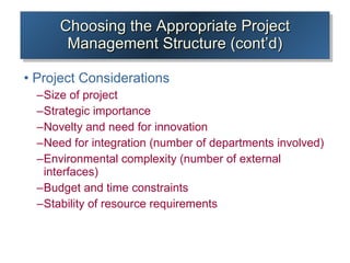 Chap 3 Organization Structure | PPT