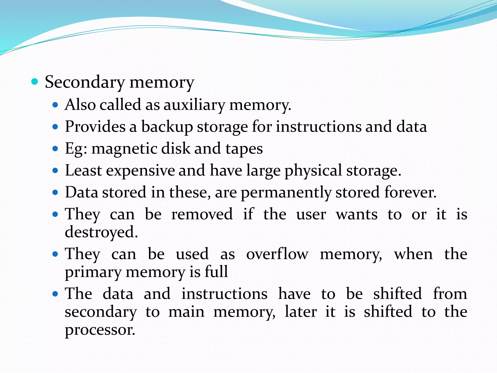 Chap3 primary memory | PPT