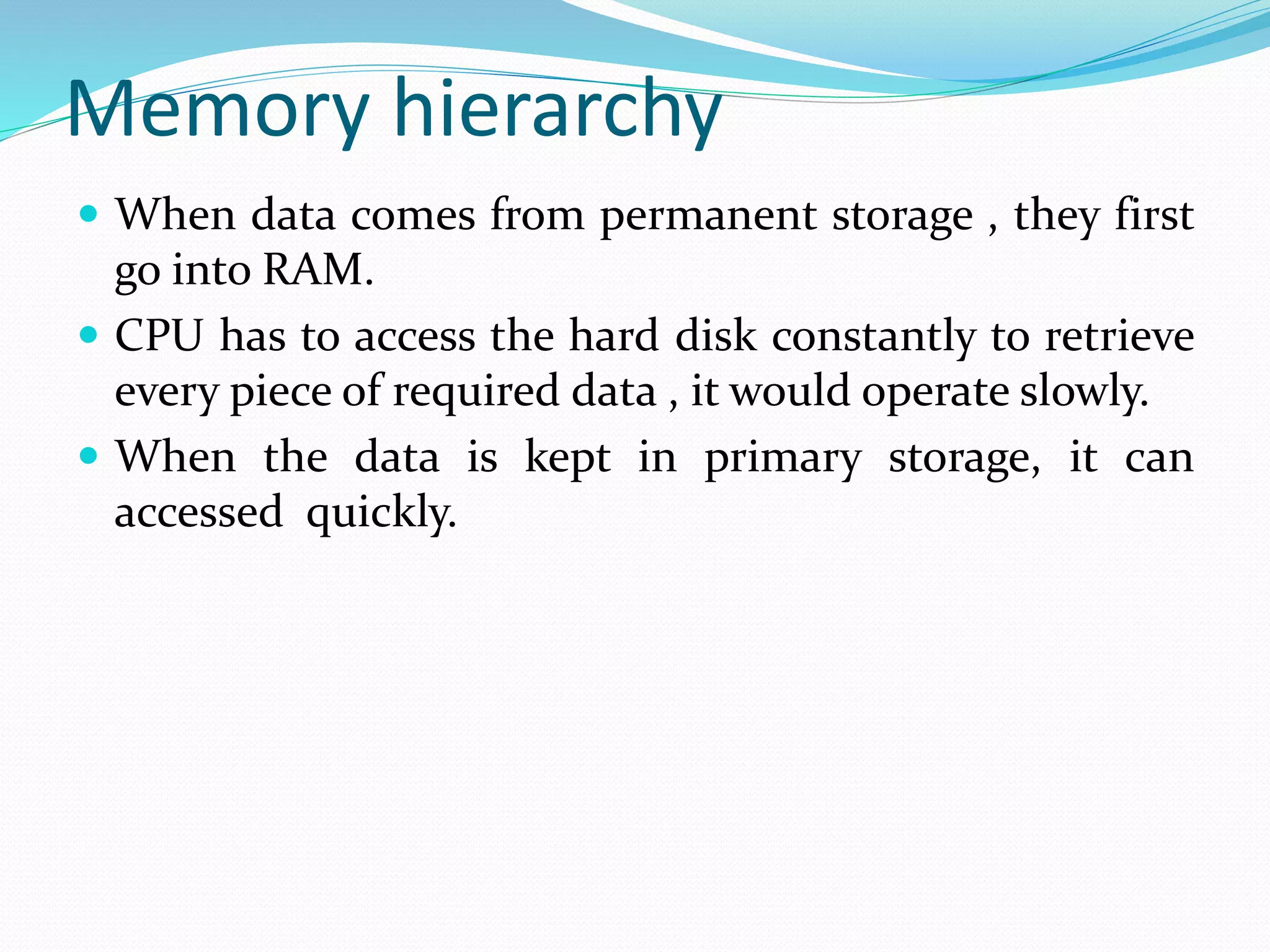 Chap3 primary memory | PPT