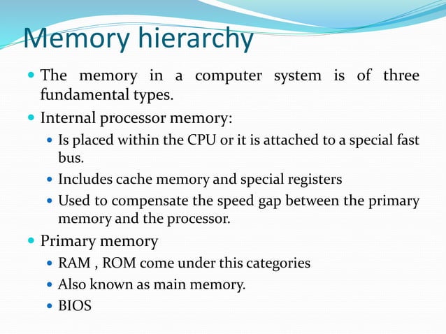 Chap3 primary memory | PPT