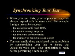 QSpiders - Chapter- 3 Synchronization point | PPTX