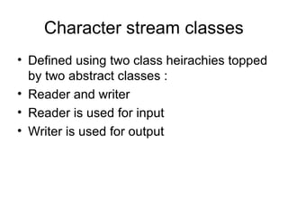 Using Input Output | PPT