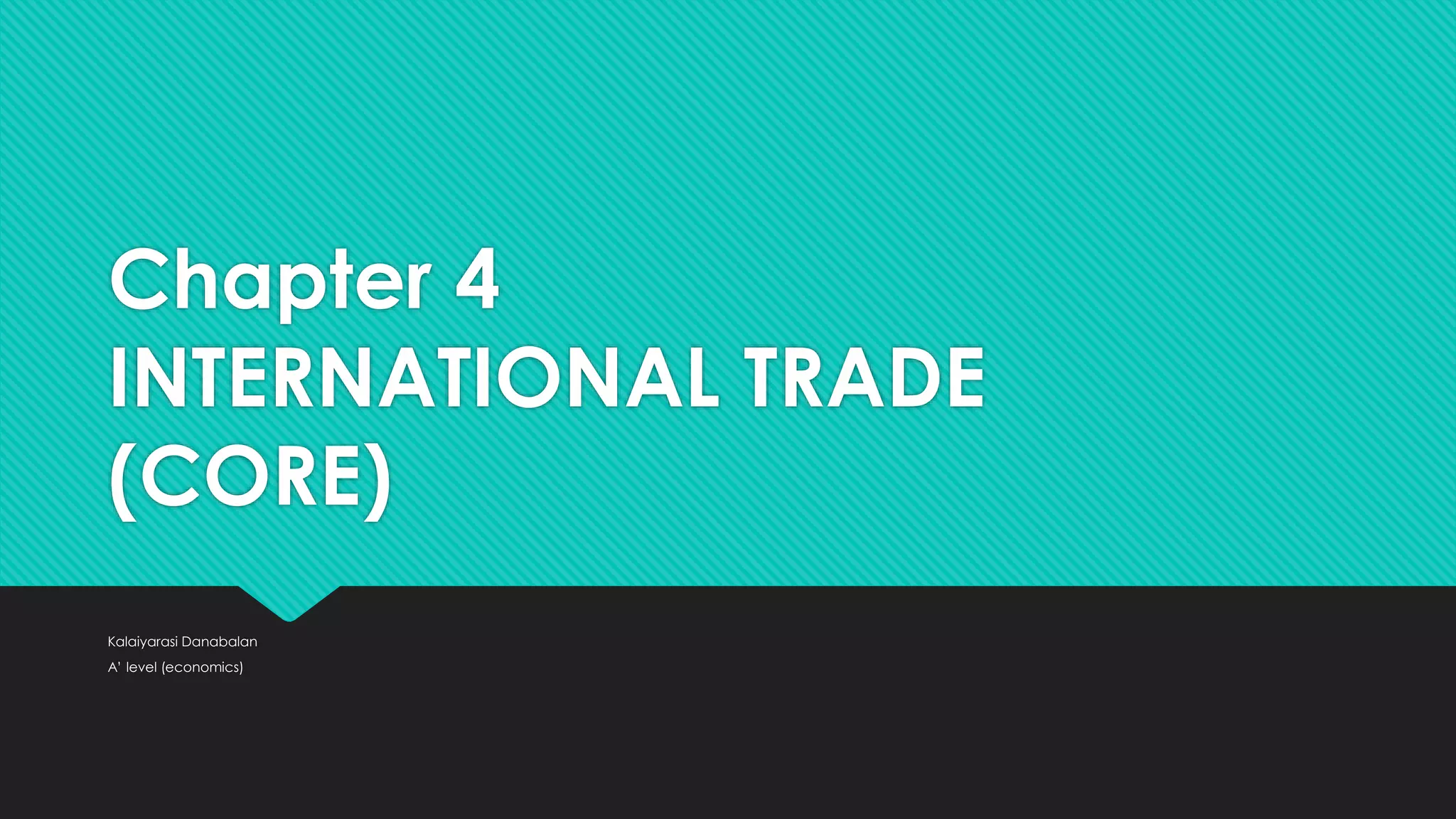 International Trade | PPTX