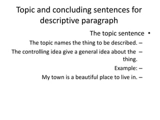 Chap4.1 describing a place | PPT