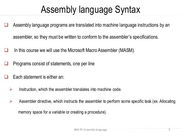 Assembly Language Programming By Ytha Yu, Charles Marut Chap 4 (Intro…