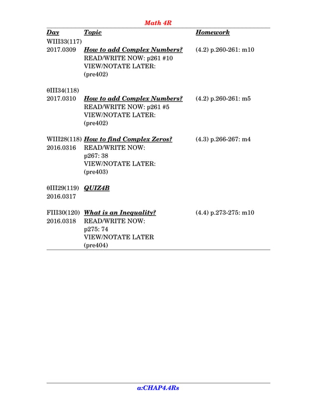 preCalculus Chapter 4: Polynomials | PDF