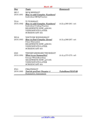 CHAP04 Polynomial Functions | PDF