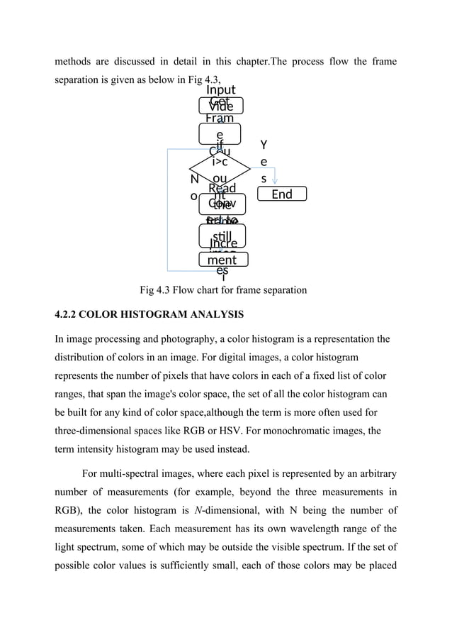 Histogram analysis of image using wavelet | DOCX