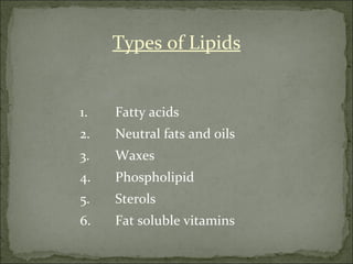 Chap4 lipid nutrition in health and disease | PPT