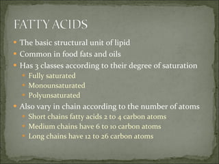 Chap4 lipid nutrition in health and disease | PPT