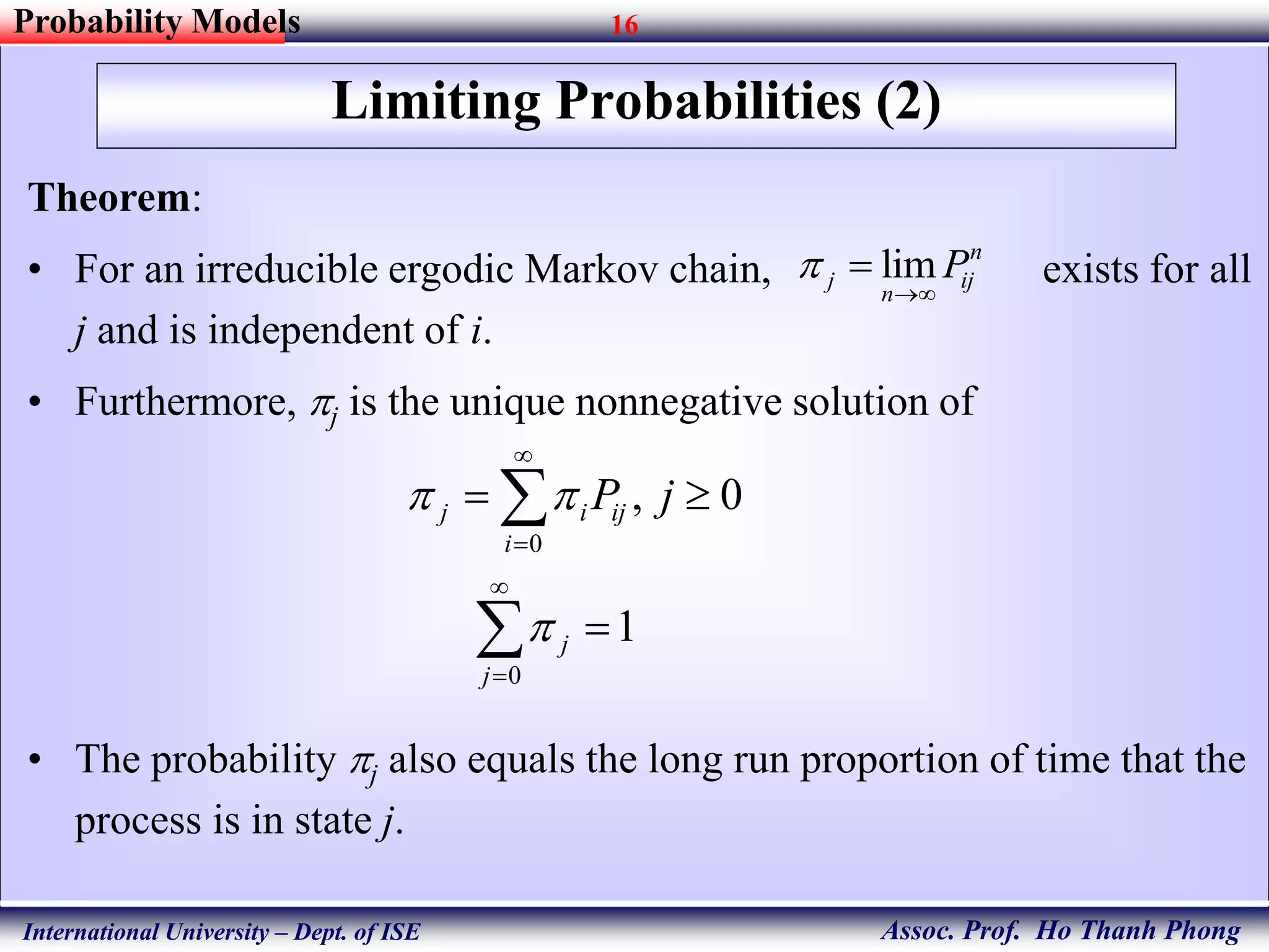 Chap 4 markov chains | PPTX