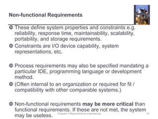 Chap 4 - Requirements Engineering 1.ppt | Operating Systems | Computer Software and Applications