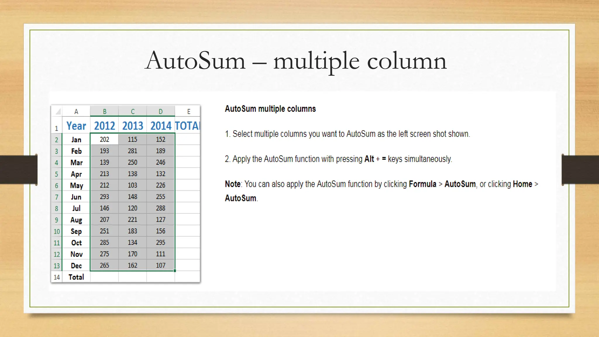 Chap 4 Basic Excel for begginer and colegge student | PPTX