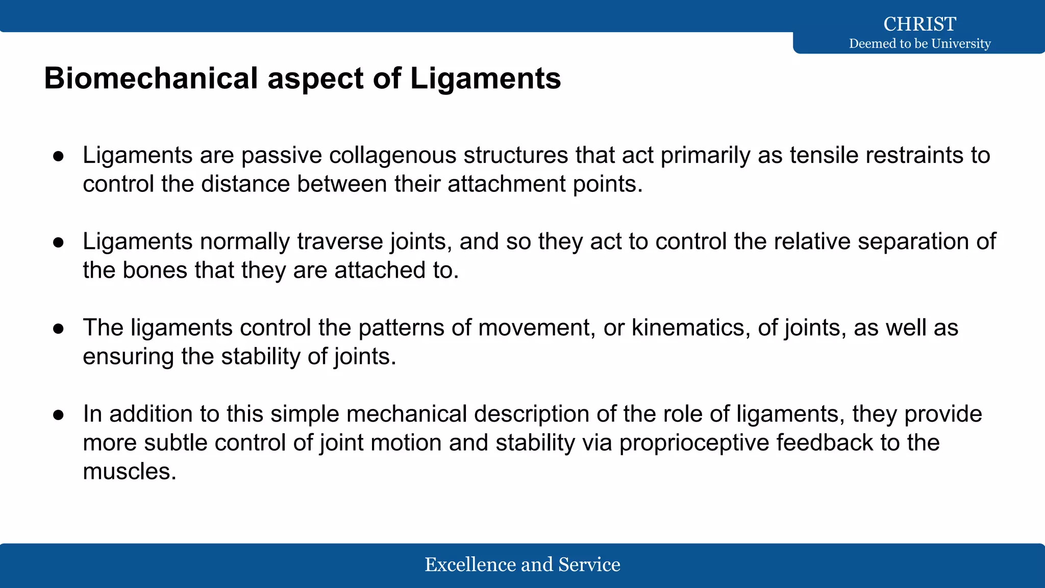 Chap 4 biomechanics of ligaments | PPTX