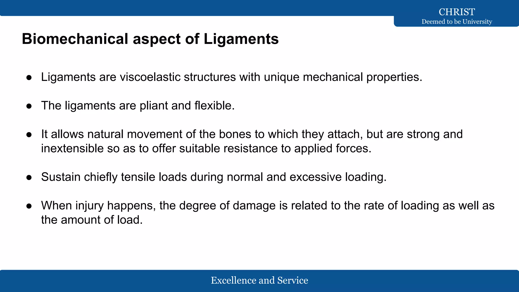 Chap 4 biomechanics of ligaments | PPTX