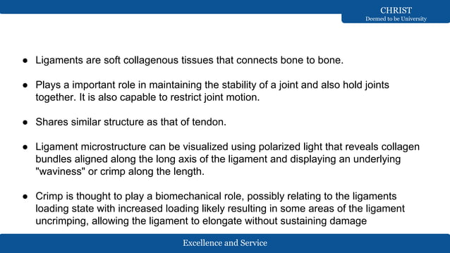 Chap 4 biomechanics of ligaments | PPTX | Bone and Joint Conditions ...