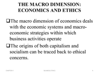 Chap4 business ethics_powerpoint | PPTX