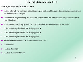 Chap 4 c++ | PPT