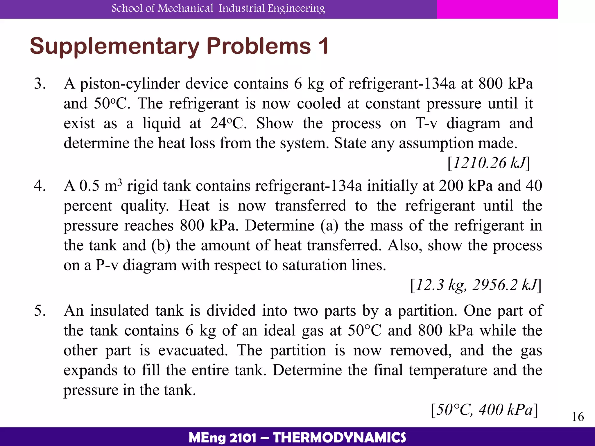 chapter 4 first law of thermodynamics thermodynamics 1 | PDF