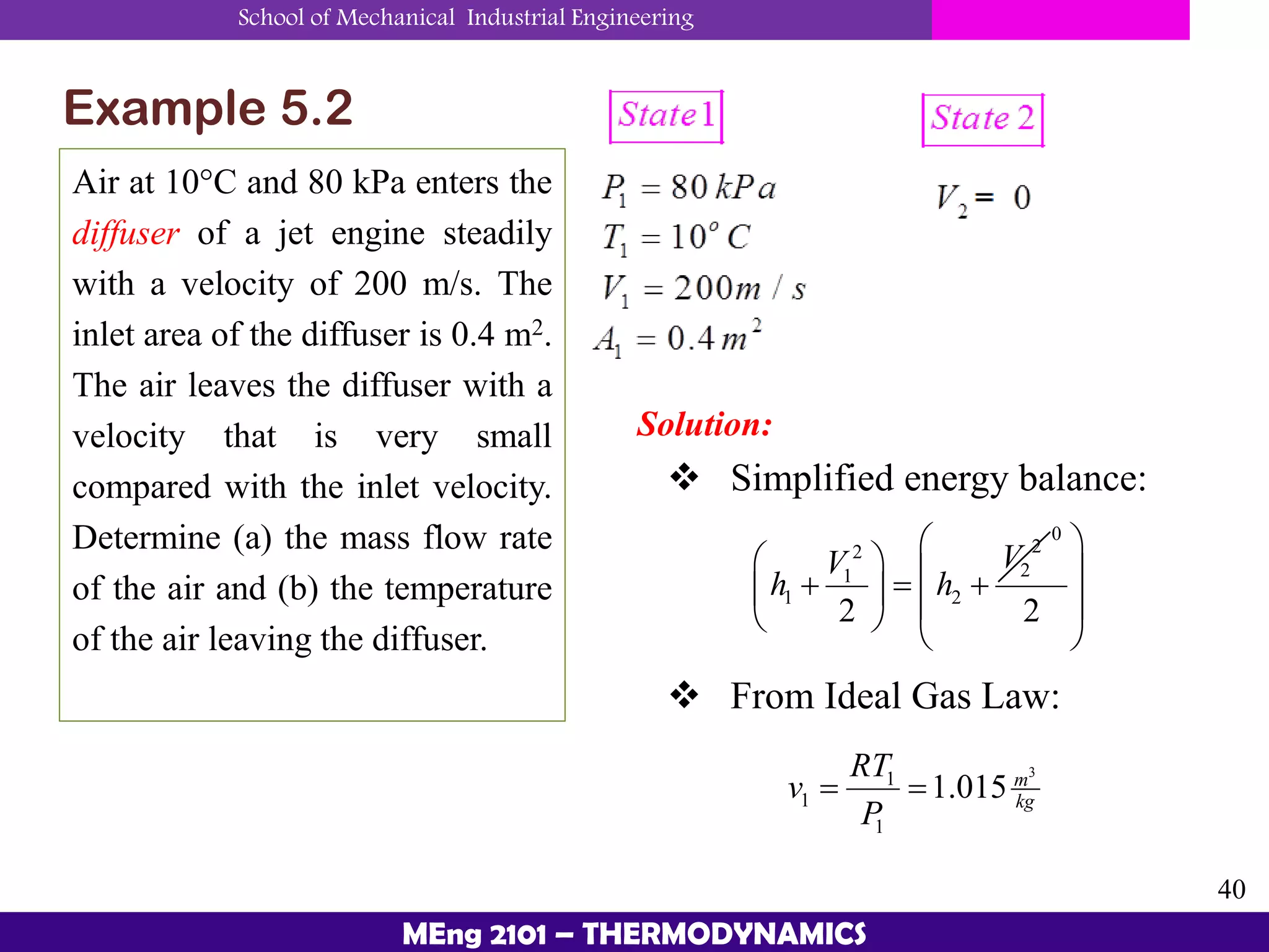 chapter 4 first law of thermodynamics thermodynamics 1 | PDF ...