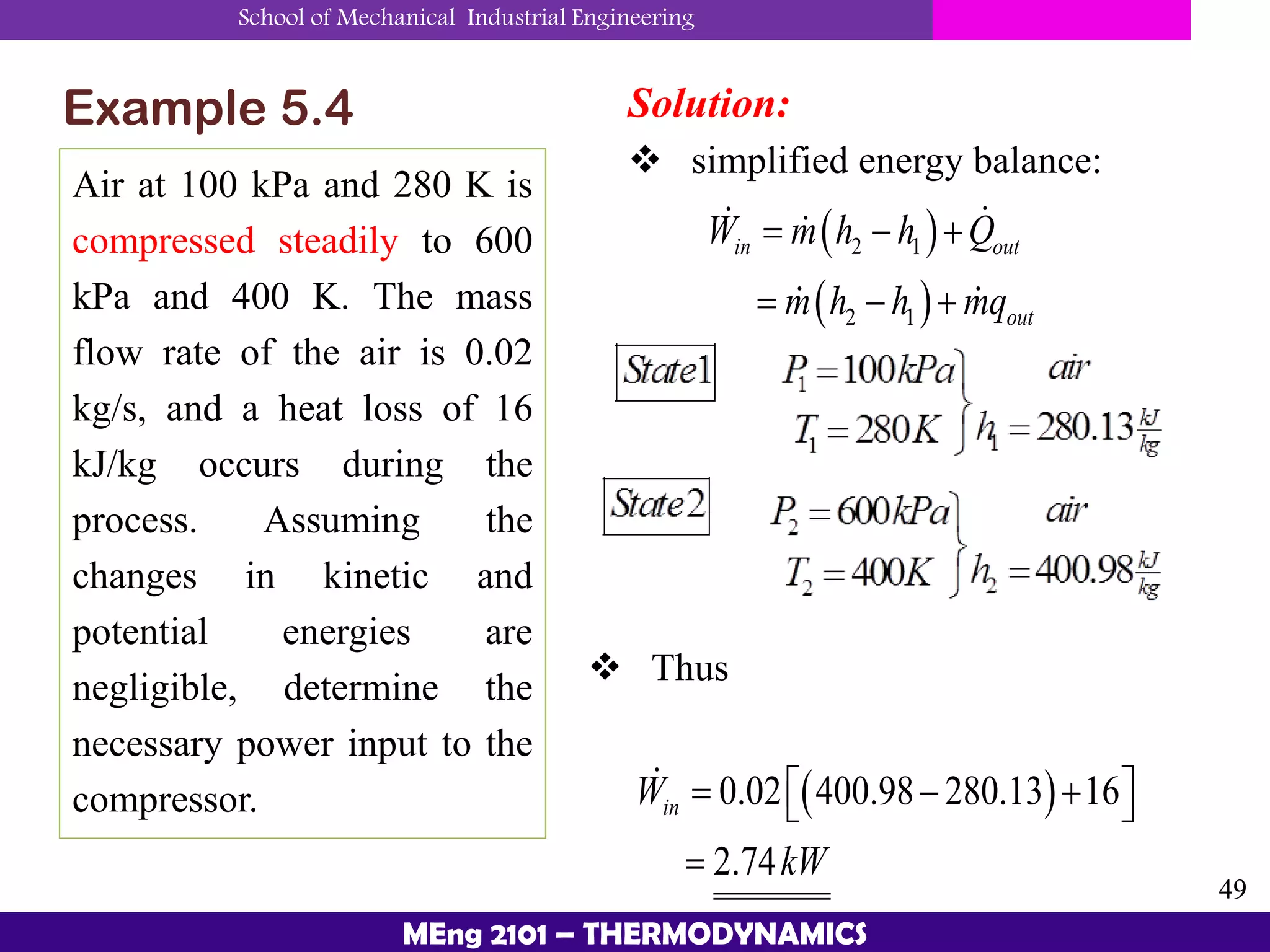 chapter 4 first law of thermodynamics thermodynamics 1 | PDF ...
