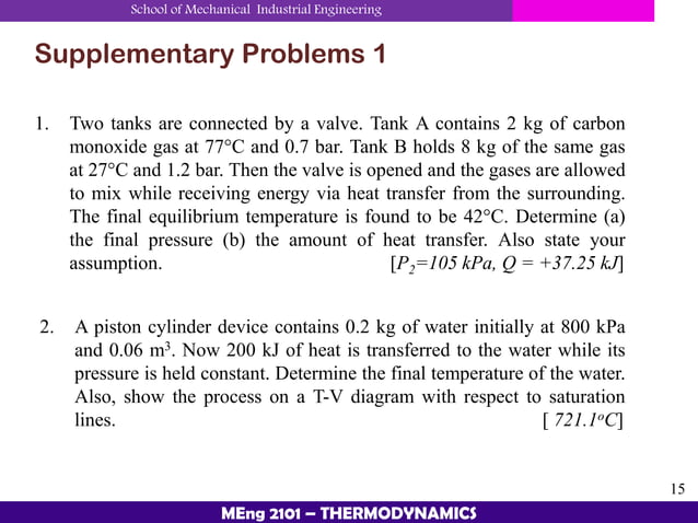 chapter 4 first law of thermodynamics thermodynamics 1 | PDF ...