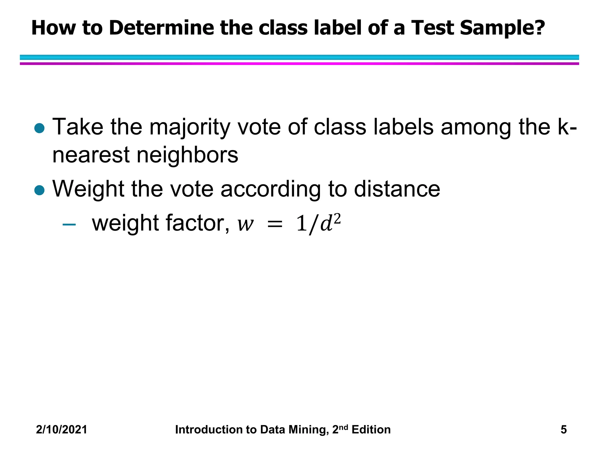 Chapter 4 of data mining that is Instance based learning | PPT