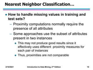 Chapter 4 of data mining that is Instance based learning | PPTX