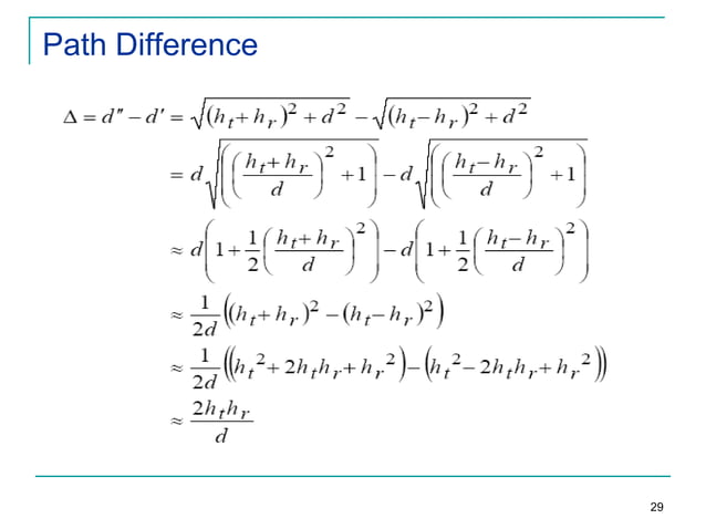 Chap 4 Large Scale Propagation Pptx Computer Networking Computing