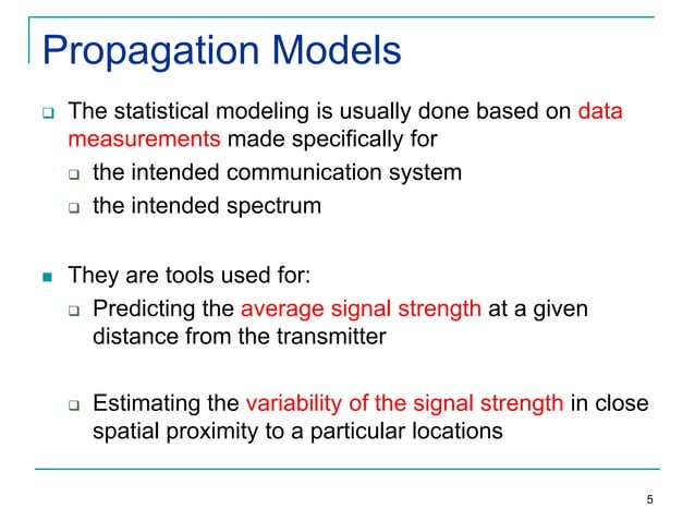 Chap 4 Large Scale Propagation Pptx Computer Networking Computing