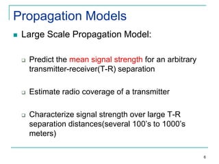 Chap 4 (large scale propagation) | PPTX