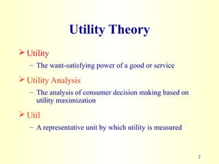 Theory of consumer behavior | PPT