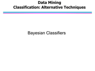 introduction to basic classification methods | PPT