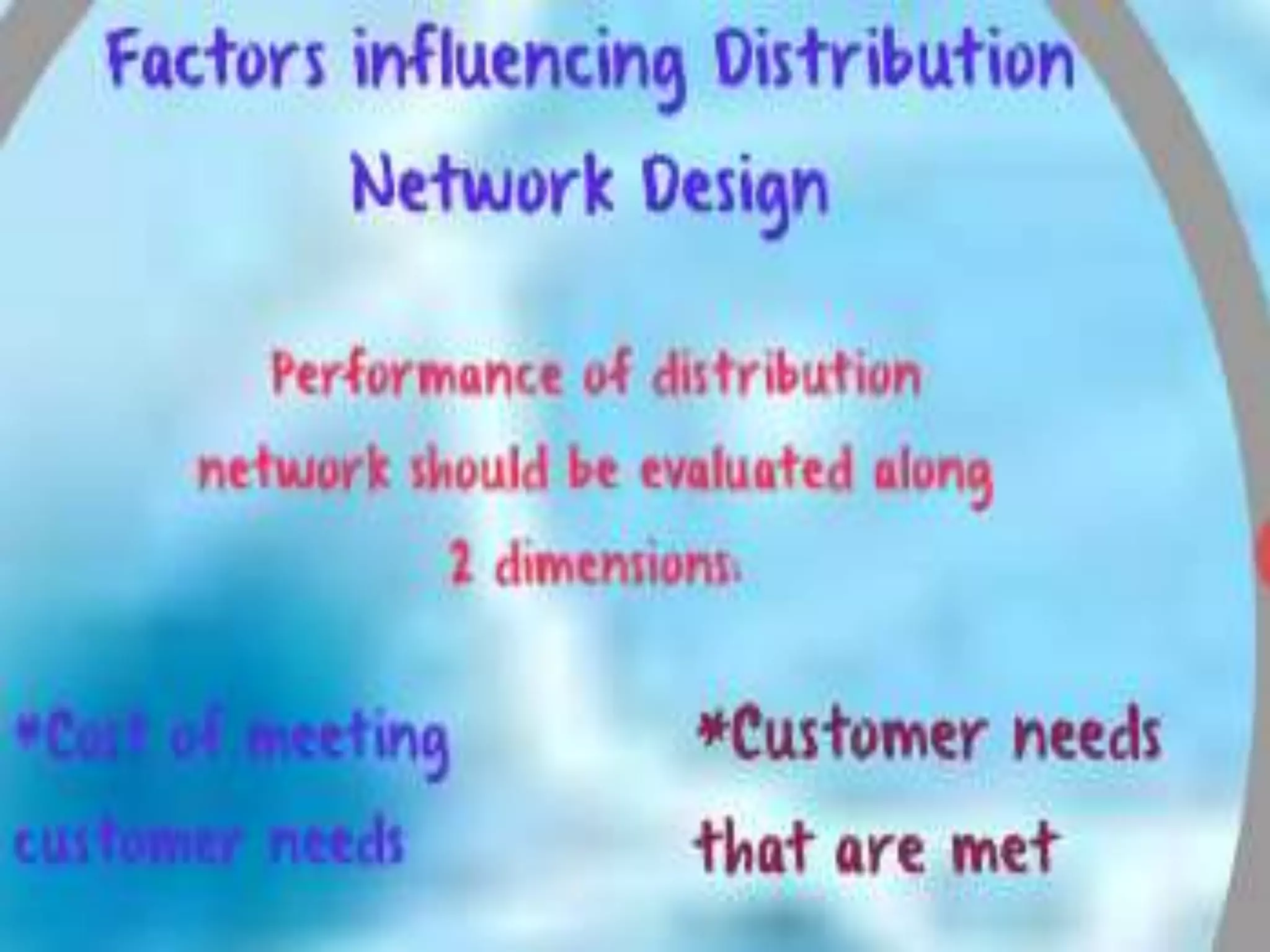 Chap 4 Designing the Distribution Network in a Supply Chain | PPT