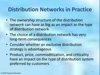 Chap 4 Designing the Distribution Network in a Supply Chain | PPT