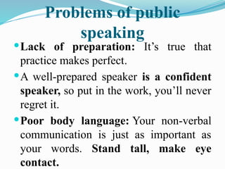 Chap 4 public speaking.pptxppppppppppppppp | PPTX