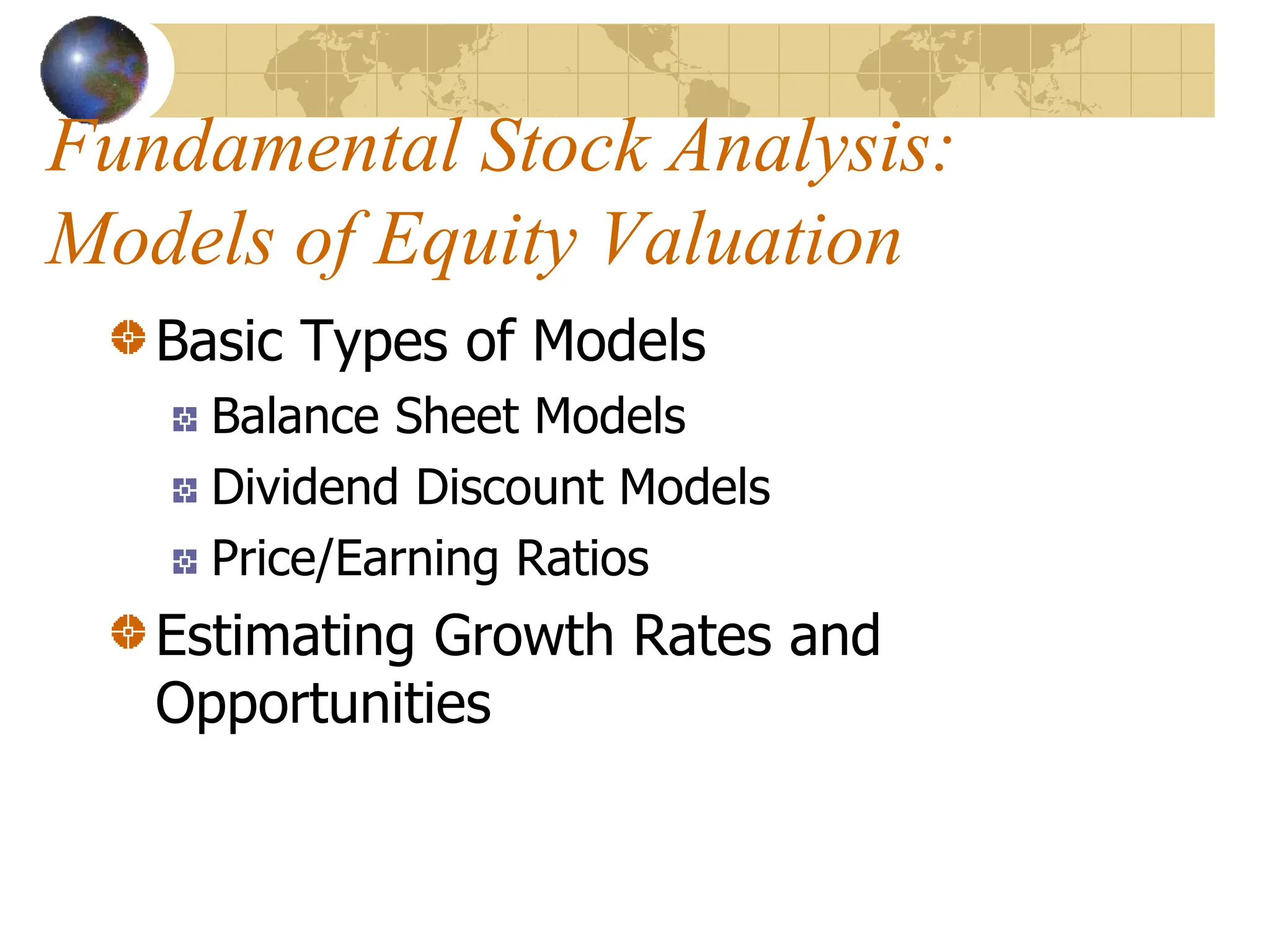 chap 4 Stock and equity valuation revised .ppt