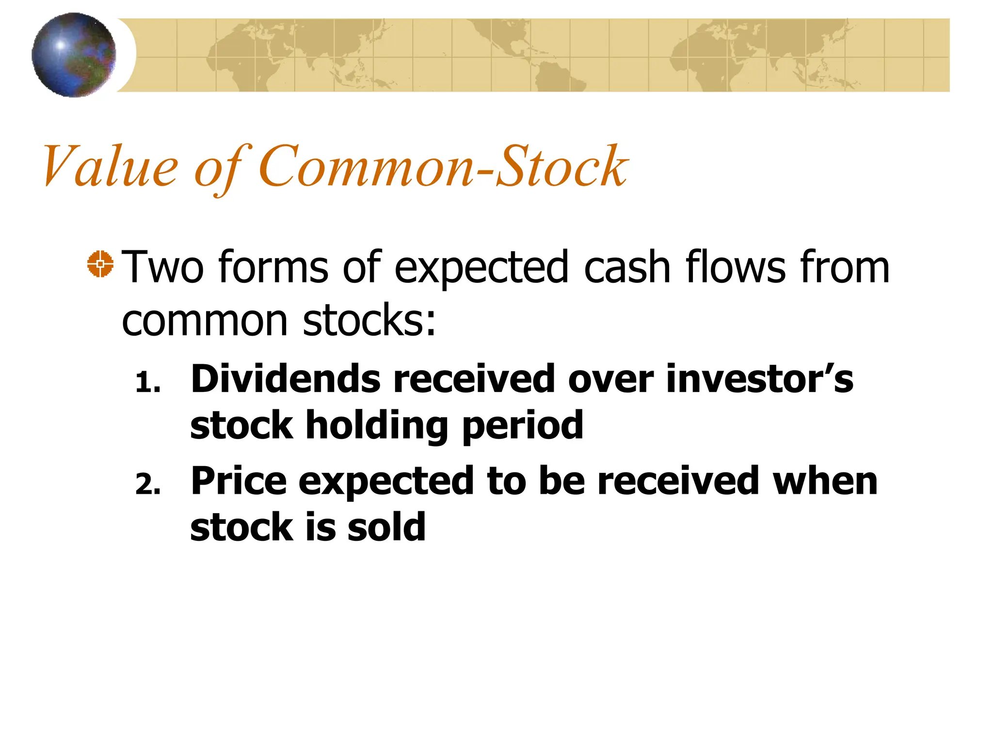 chap 4 Stock and equity valuation revised .ppt