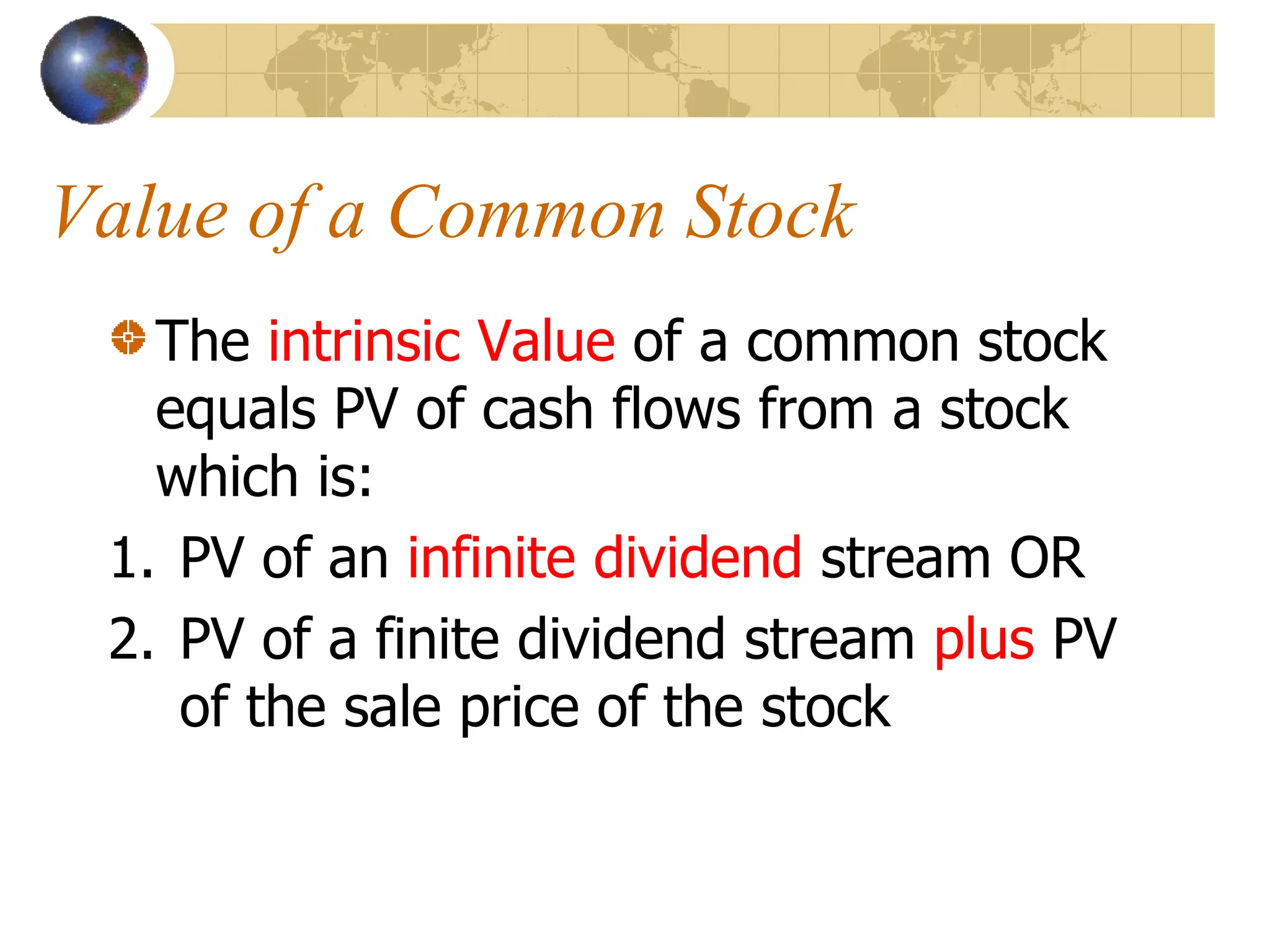 chap 4 Stock and equity valuation revised .ppt