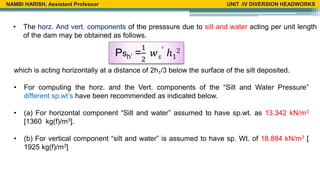 Types of Forces Acting on Gravity Dam | PPTX