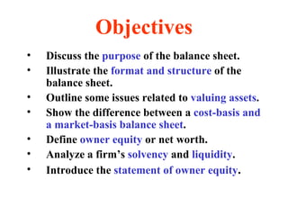 Balance Sheet Analysis | PPT