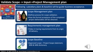 Chap 5.5 validate scope | PDF