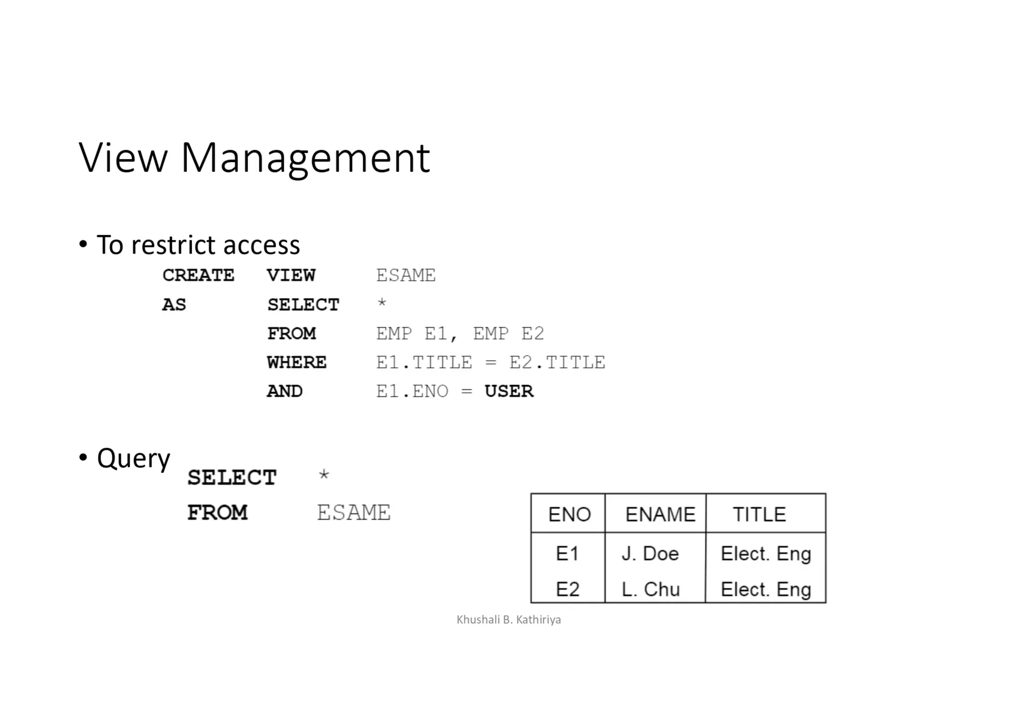 DDBMS_ Chap 5 Semantic Data Control | PDF