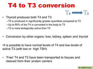 Nutritional Therapy - Thyroid disease | PPTX