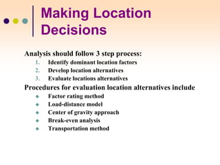 Chap 5.ppt | Logistics | Business