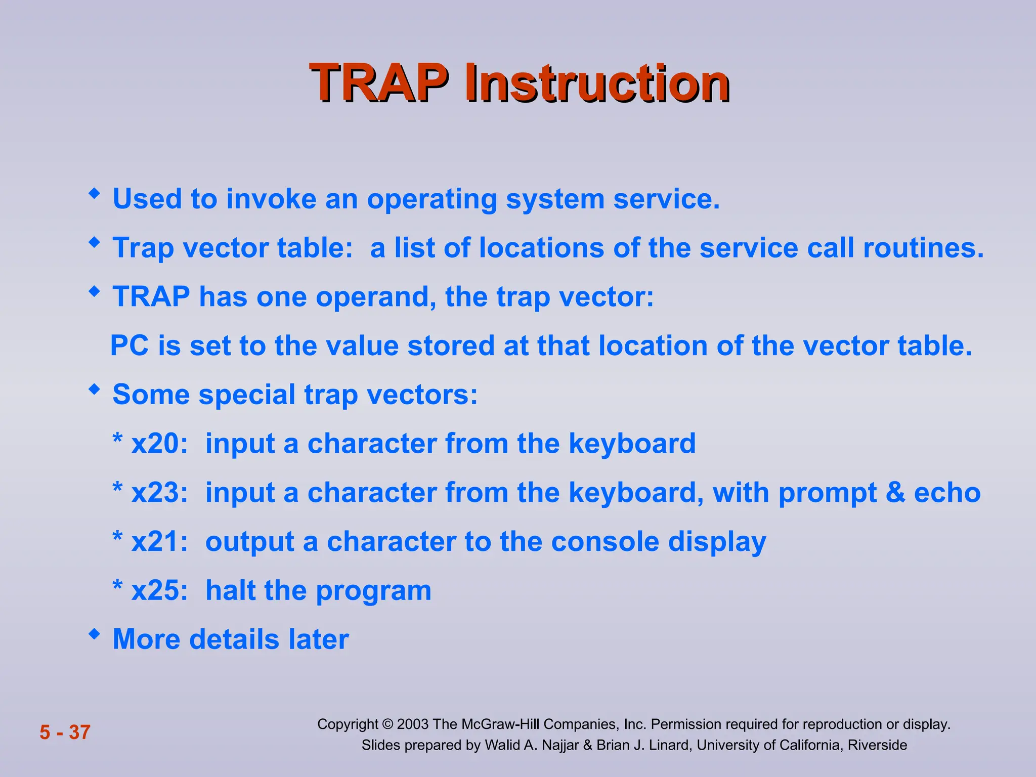CHAP5 - The LC-3 Instruction Set Architecture.PPT