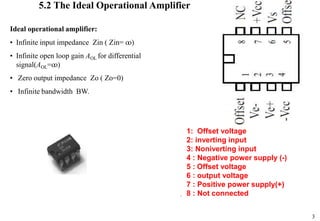 Chap 5-Operational Amplifier.pptx. electronics | PPTX