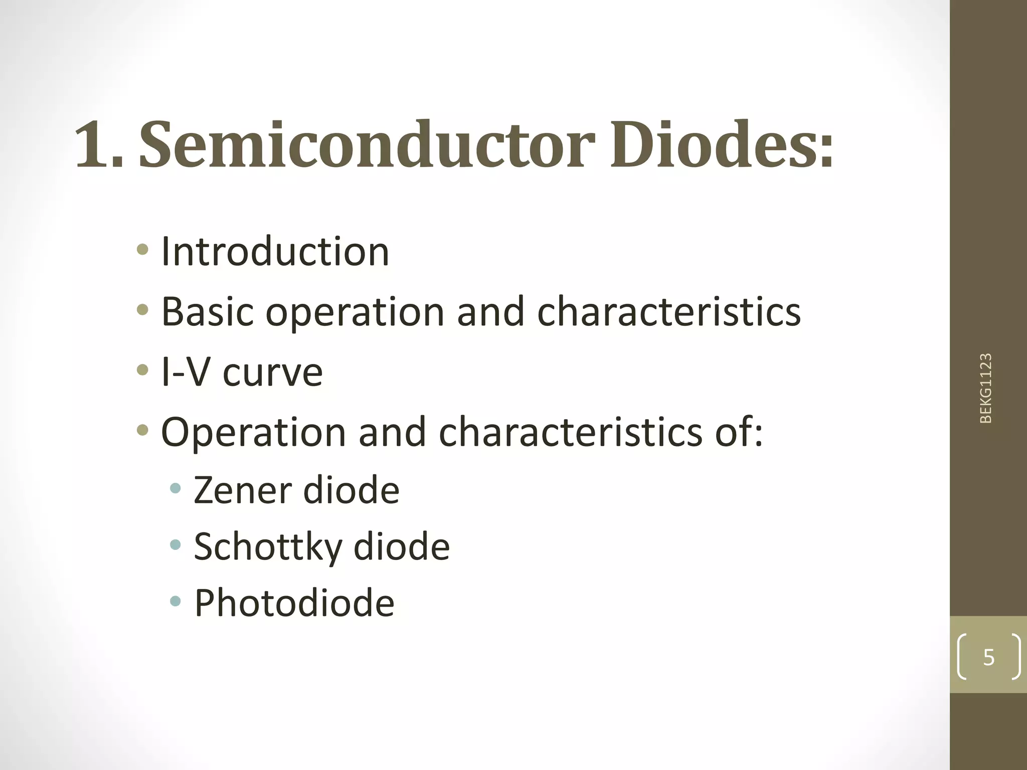 Chapter 5: Diode | PDF