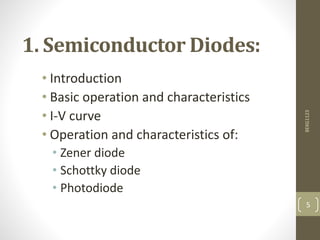 Chapter 5: Diode | PDF | Chemistry | Science